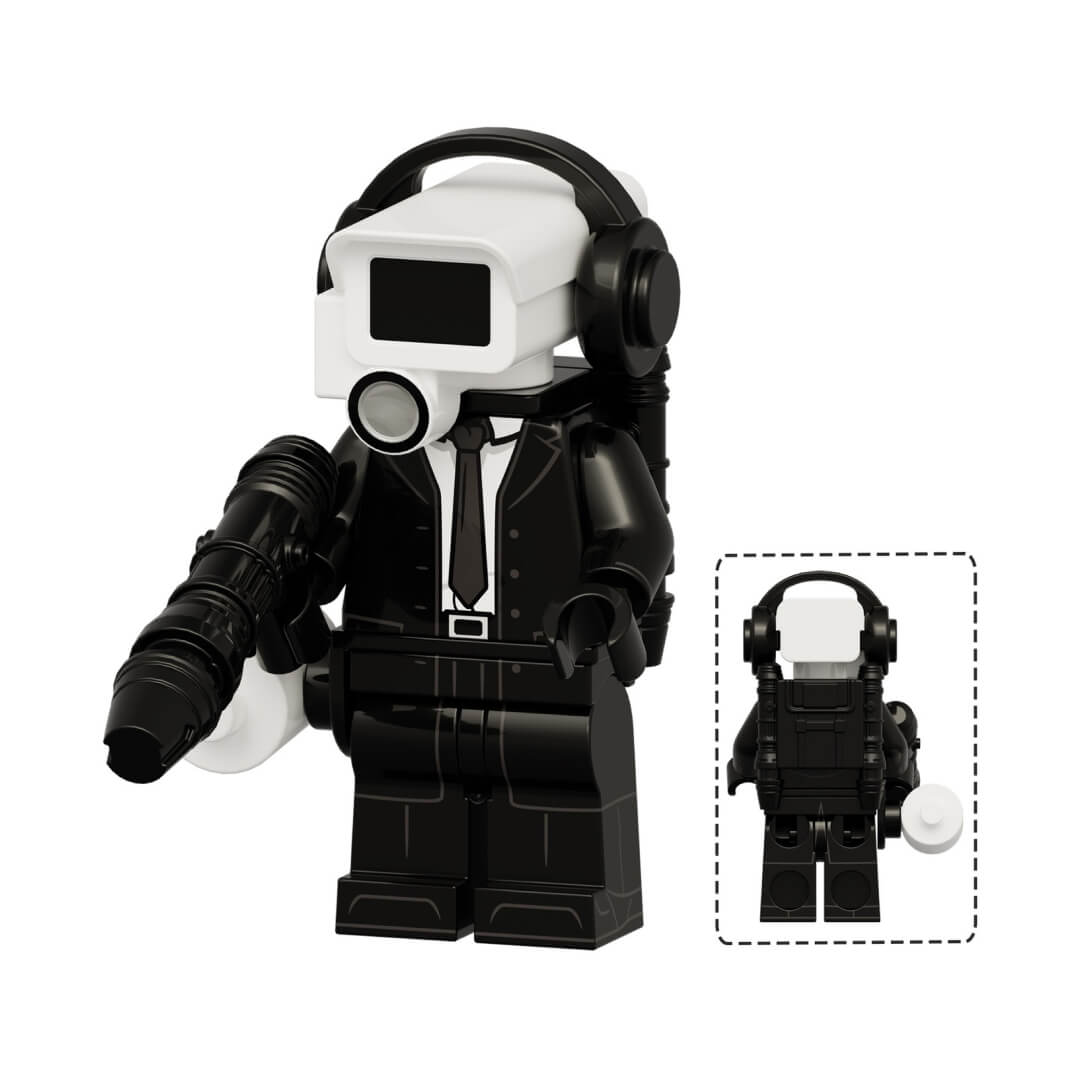 Skibidi Toilet | K2187 Laser Gun Cameraman – Hotuncle Bricks