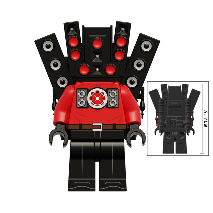 Skibidi Toilet | K2165 Titan Speakerman – Hotuncle Bricks