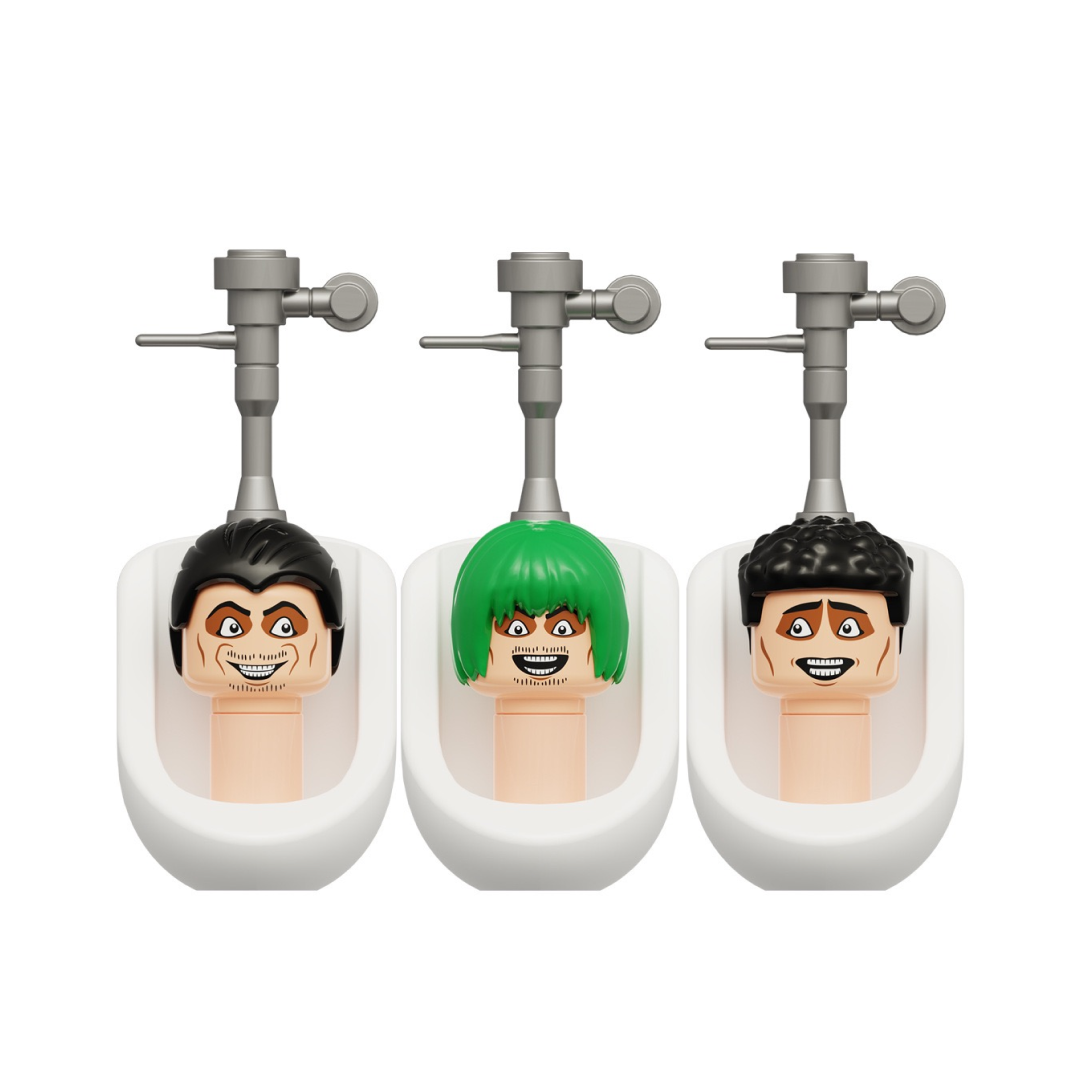 Skibidi Toilet | K2167 Urinal Toilet – Hotuncle Bricks