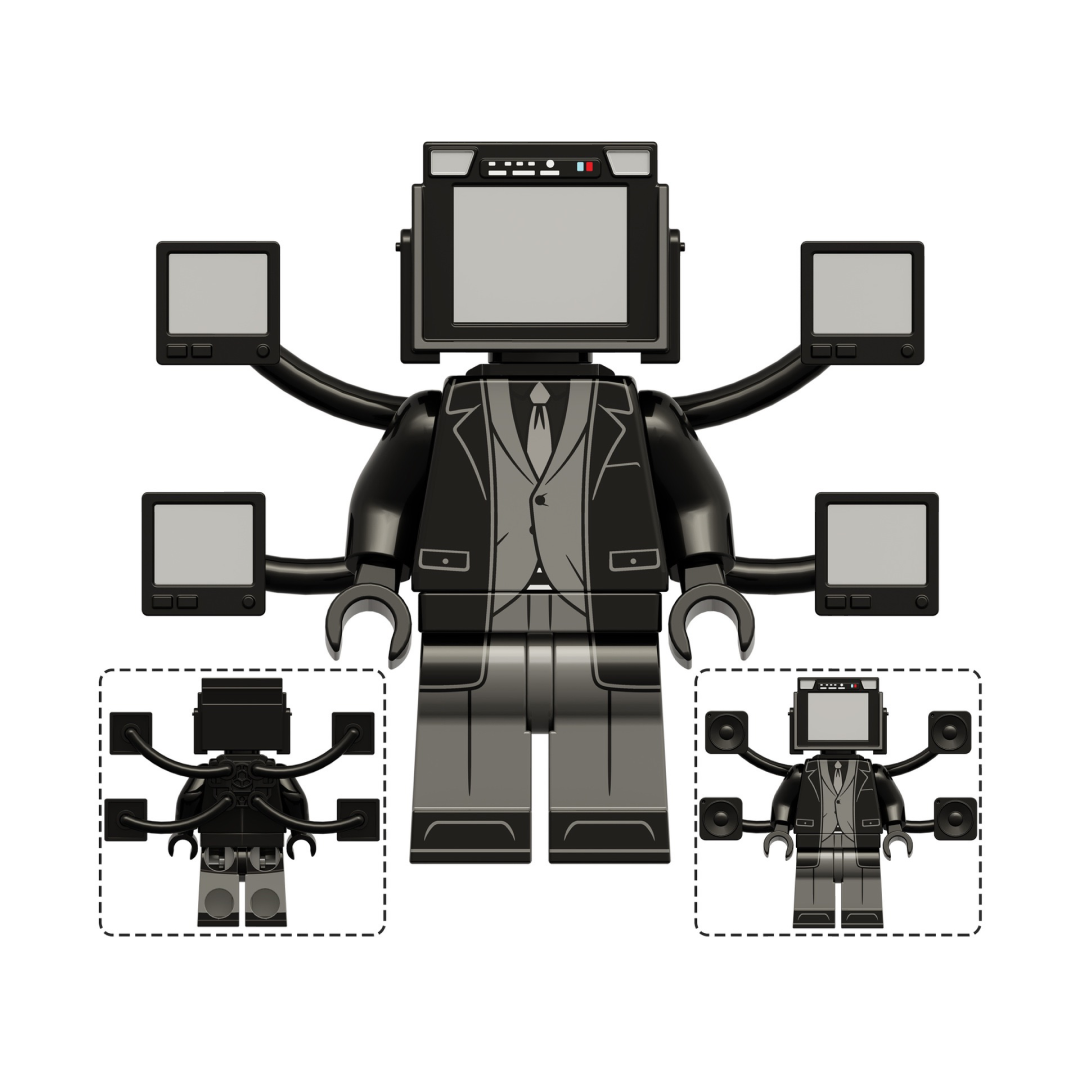 Skibidi Toilet | K2188 Large TV Man – Hotuncle Bricks