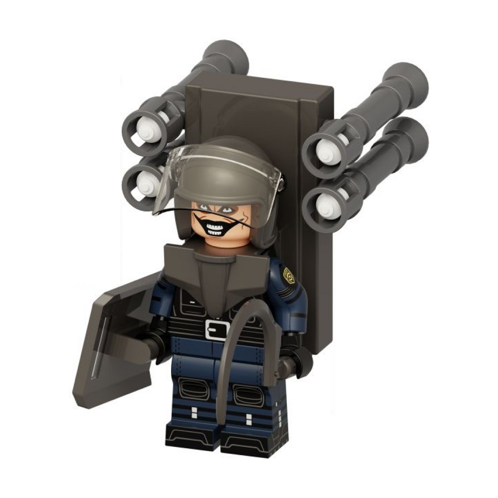 Skibidi Toilet | K2201 SWAT Mutant Toilet – Hotuncle Bricks