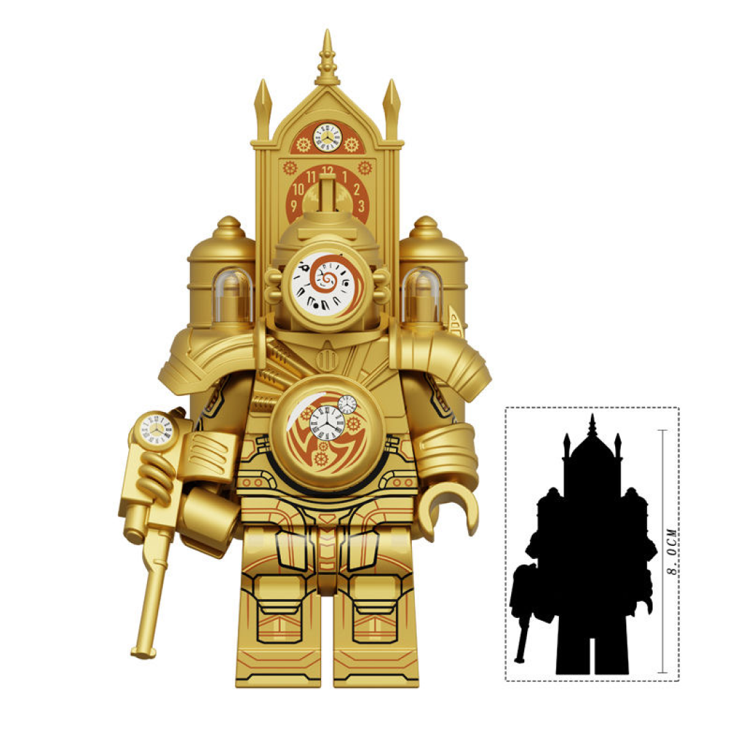 Skibidi Toilet | DL003 Titan Clockman 1.0 – Hotuncle Bricks